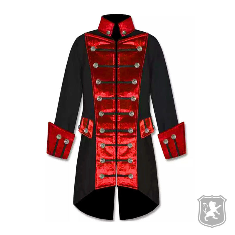 Velvet Gothic Victorian Lady Vampire Jacket - Kilt Zone