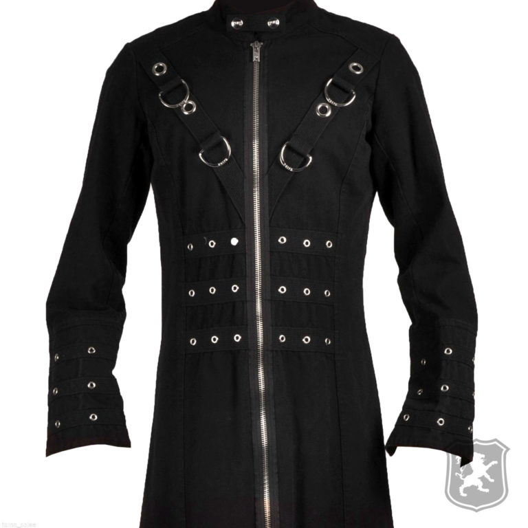 Hellraiser Goth Punk Industrial Vampire Jacket - Kilt Zone