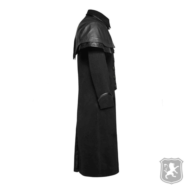 Vintage Cosplay Long Gothic Jacket - Kilt Zone
