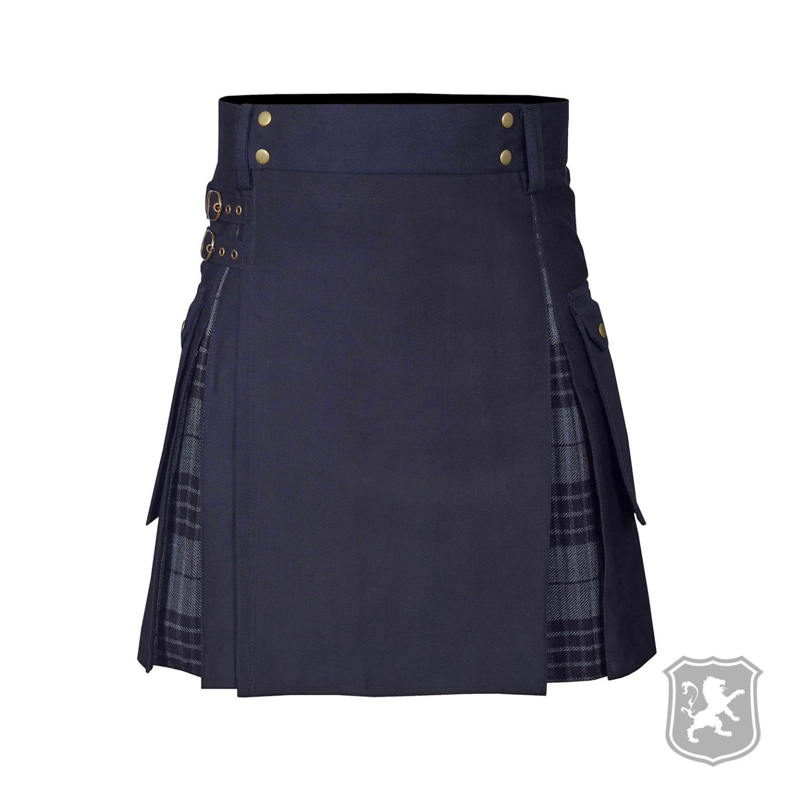 Modern Hamilton Grey Hybrid Kilt - Custom Hybrid Utility Kilt